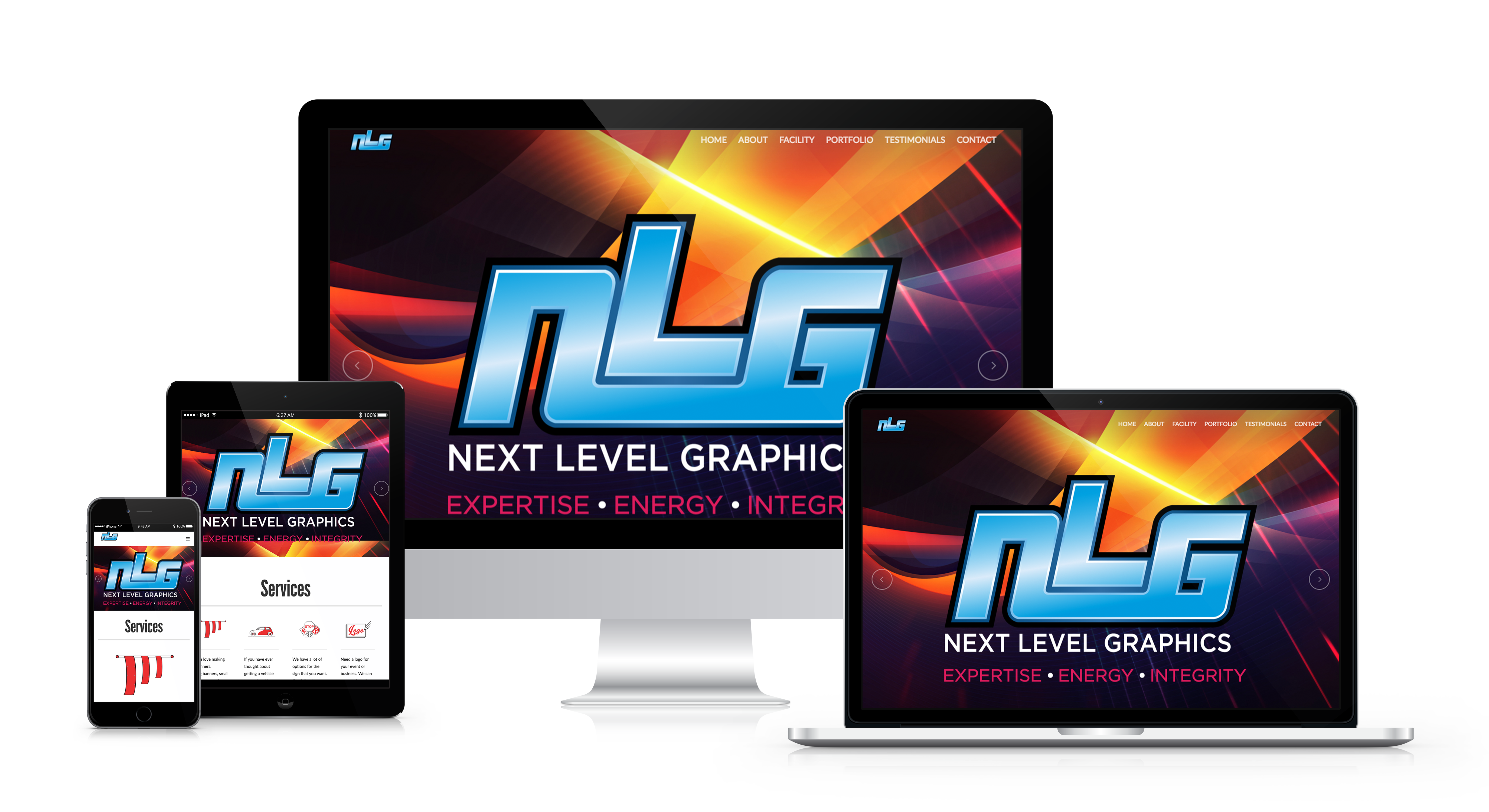 Web Design | Next Level Graphics
